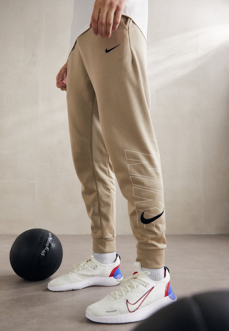 Nike Performance Pant Taper Tracksuit Bottoms Khaki Black Khaki