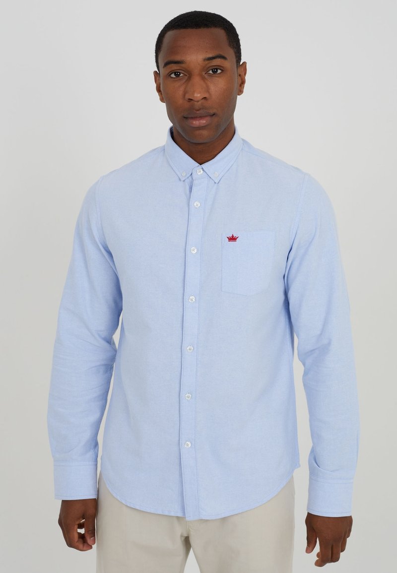 Brave Soul POMPEIIG - Overhemd - light blue/lichtblauw - Zalando.nl