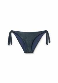 Calzedonia GLOWING PYTHON - Bikini bottoms - blue - Zalando