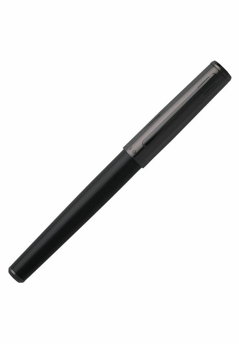 BOSS ROLLERBALL PEN MINIMAL DARK CHROME - Iné doplnky - gun/metalická ...