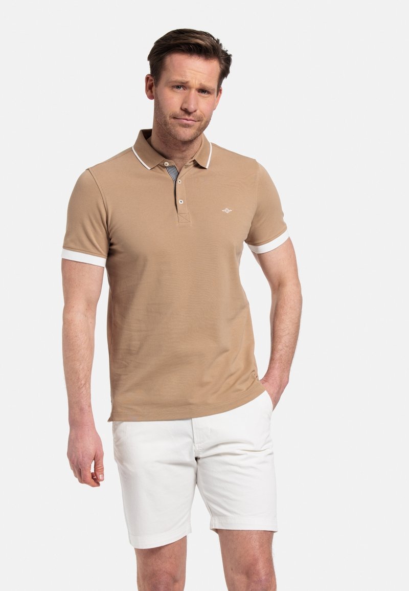 Baileys Polo shirt - dark sand/sand - Zalando
