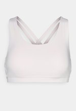 Cotton On Body RECYCLED STRAPPY SPORTS CROP - Urheiluliivit: keskitason tuki - posie pink/roosa ...