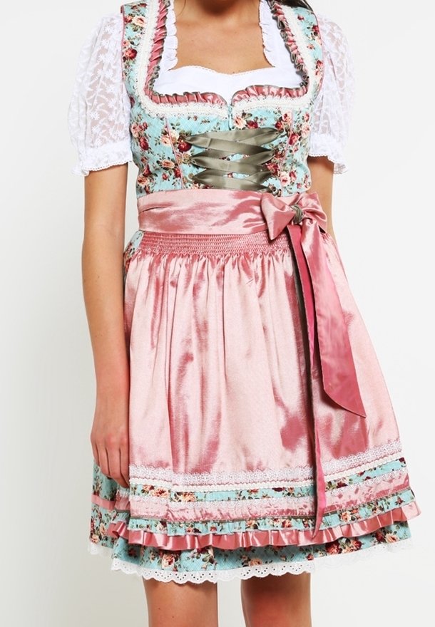 Krüger Dirndl Dirndl - light blue/ljusblå - (Pre-owned) - Zalando.se