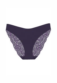 Triumph MAKE UP ILLUSION HIGHLEG TAI - Briefs - prussian blue/dark blue ...
