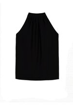 AN'GE KLOANE PLAIN LOW-CUT - Top - noir/black - Zalando.de