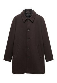 Mango STATION - Krátký kabát - brown/tmavě hnědá - Zalando.cz