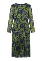 Samoon LANGARM KURZ MIDI MIT PLISSIERTEM - Kasdienė suknelė - dark lake ...