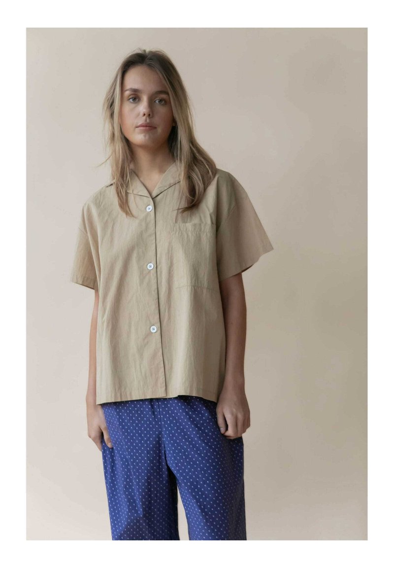 Studio Feder Hemdbluse - beige - Zalando.de