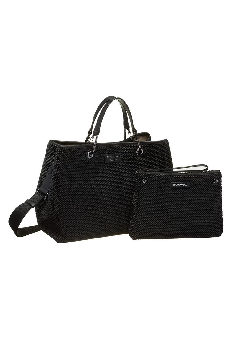 Emporio Armani - Torba na zakupy/czarny - Zalando.pl