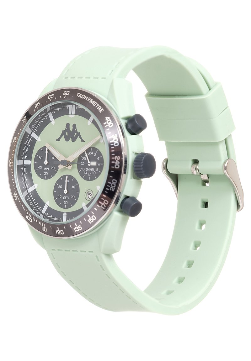 Kappa RUSH - Chronograph watch - water green/green - Zalando.ie