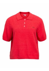 Object Polo shirt - poinsettia/coral - Zalando.co.uk