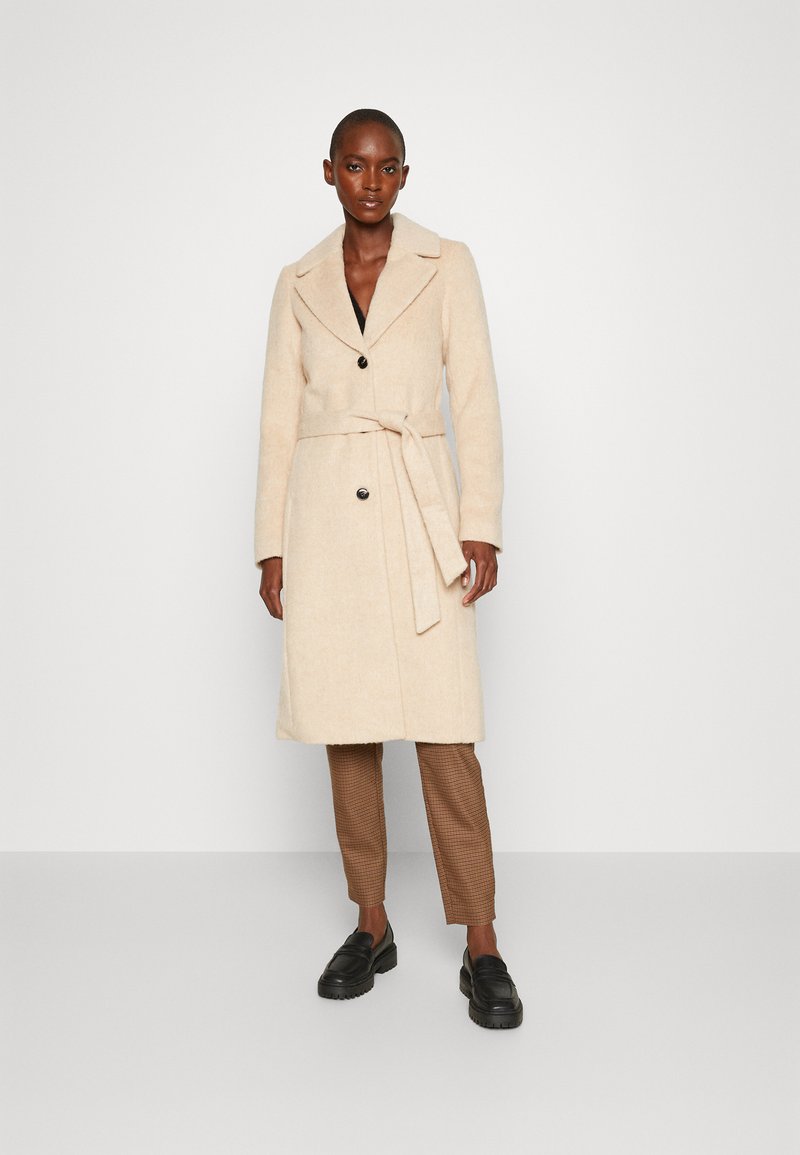 Anna Field Tall Classic coat - mottled beige/mottled beige - Zalando.ie