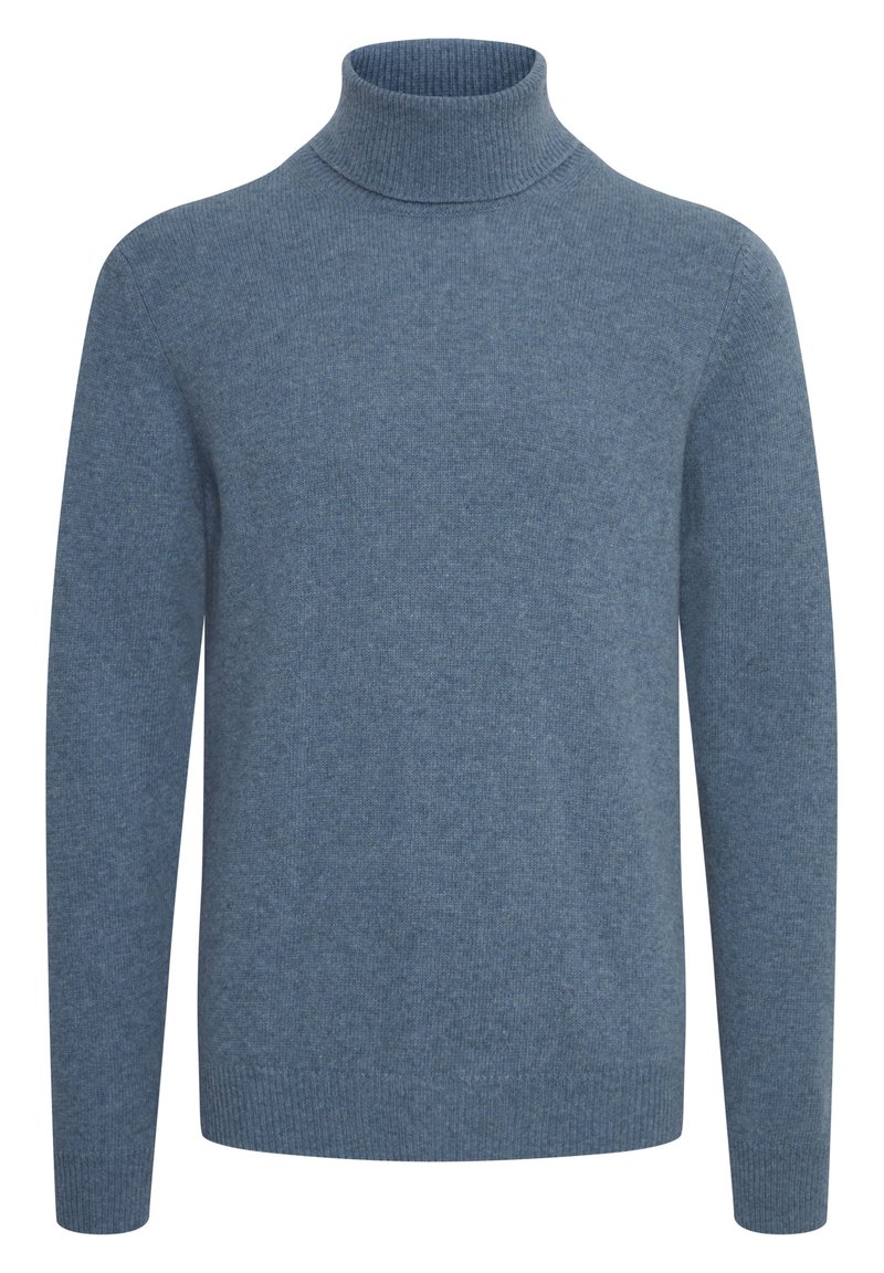 Casual Friday KARL ROLL NECK BOUNTY - Pullover - true navy melange/bleu ...