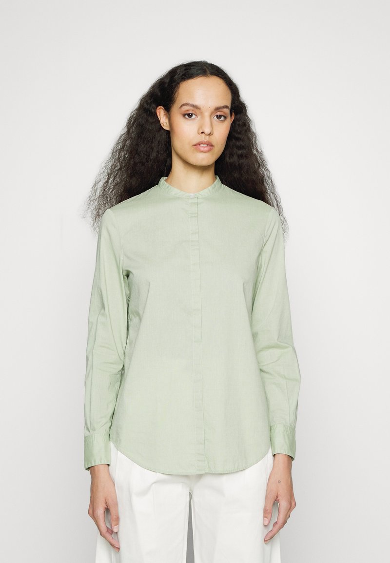 BOSS BEFELIZE - Button-down blouse - light/pastel green/light green ...