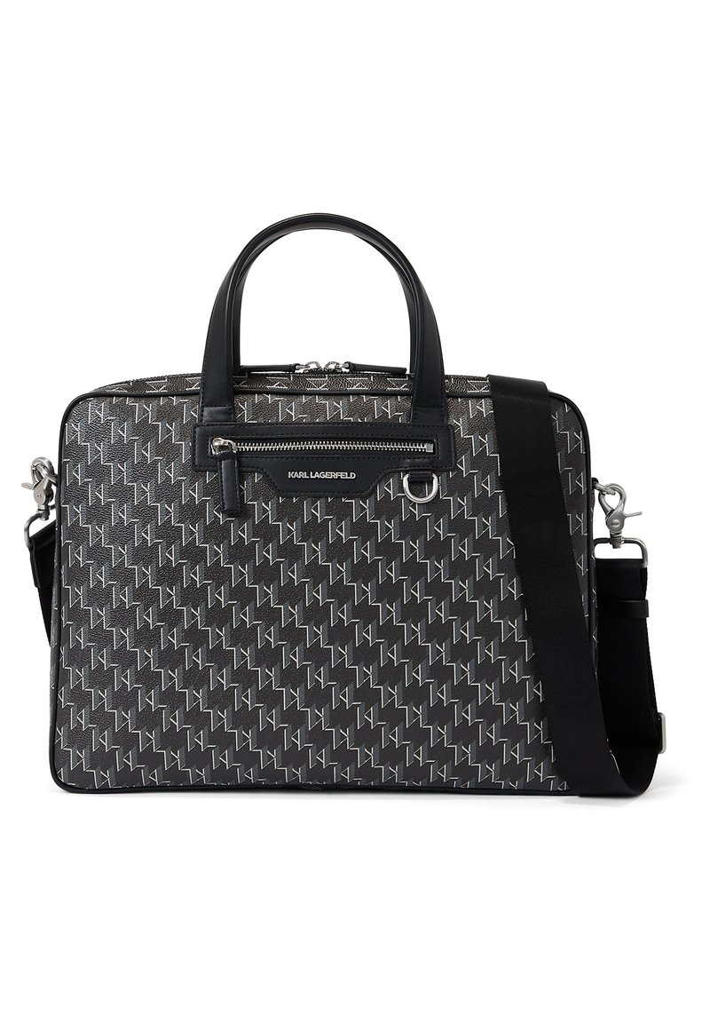 KARL LAGERFELD TOP HANDLE MONOGRAM KLASSIC - Portafolios - black/negro ...