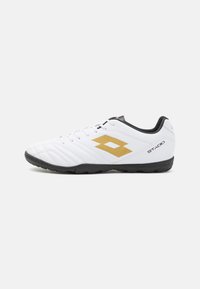 Lotto STADIO 705 TF - Astro turf trainers - all white/light platino ...