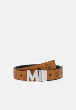 MCM CLAUS REVERSIBLE BELT UNISEX - Cinturón - cognac/coñac - Zalando.es