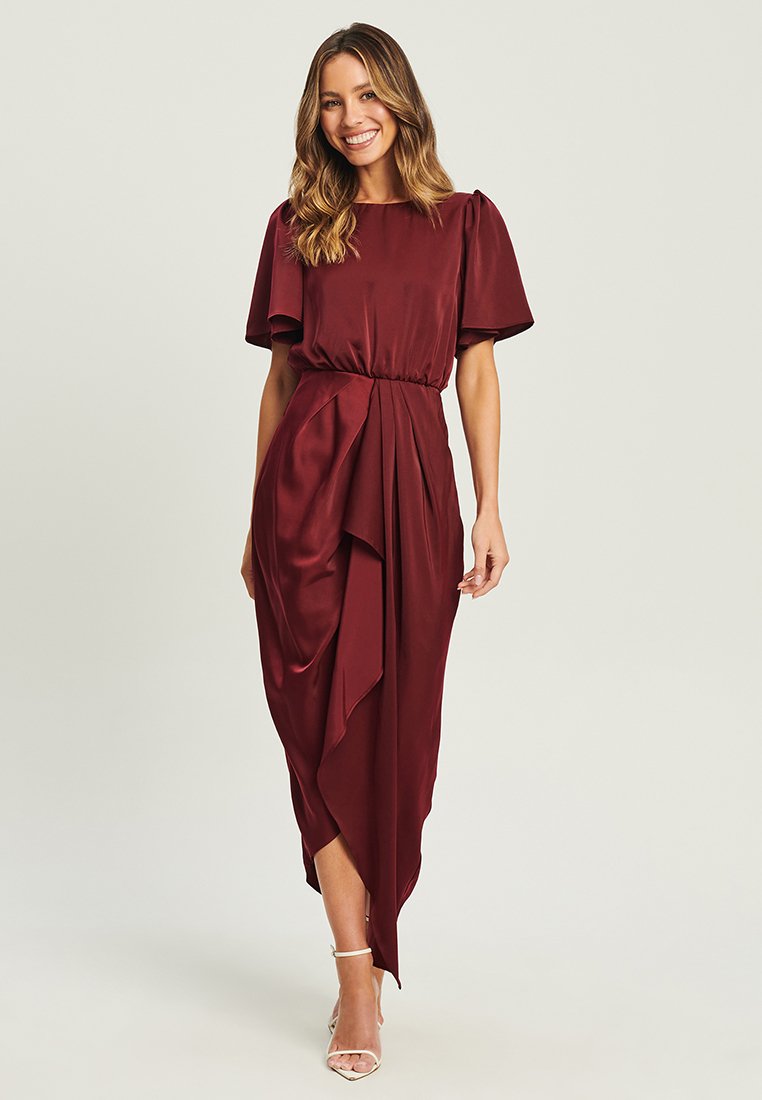 CHANCERY ETHAN - Robe longue - burgundy/rouge foncé - ZALANDO.FR