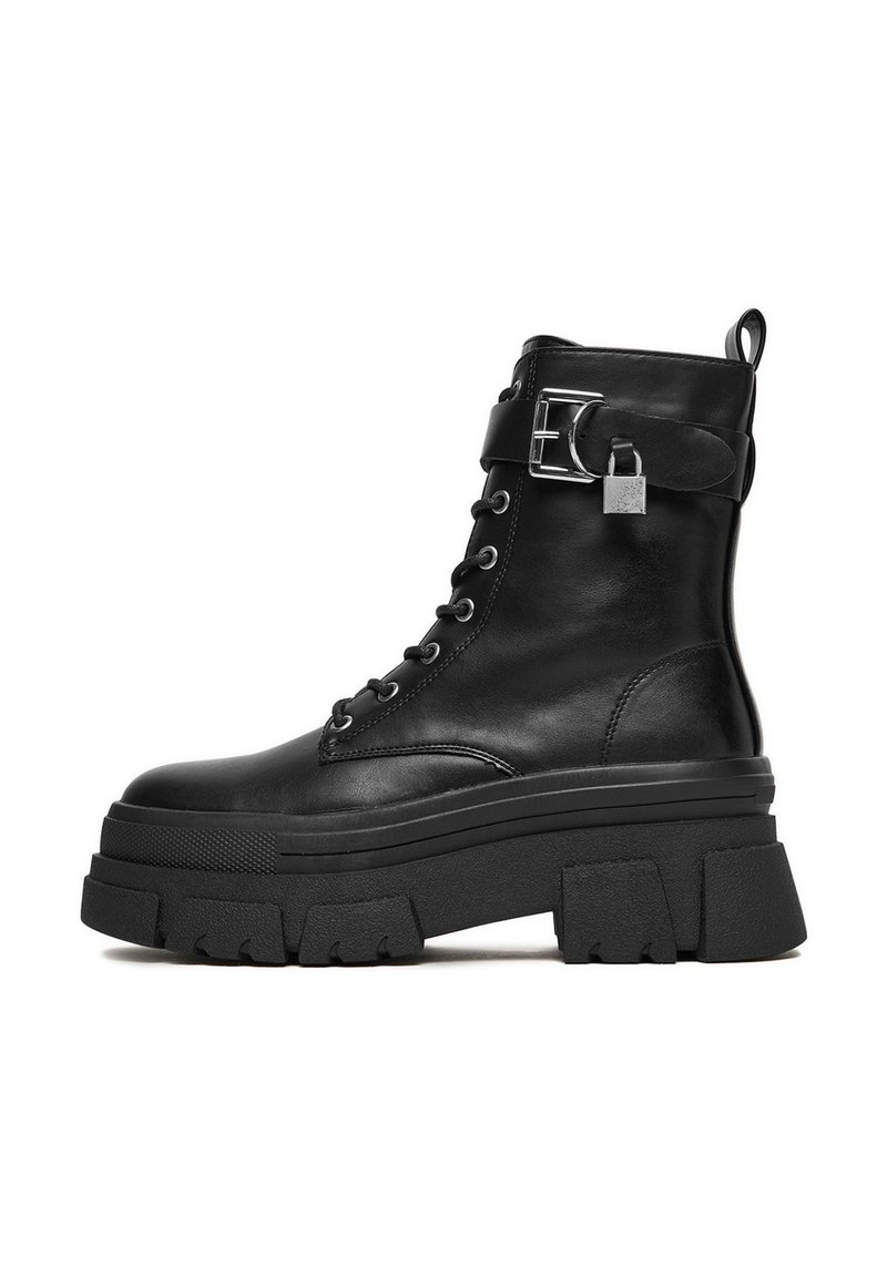 DeeZee Botine cowboy/biker - black/negru - Zalando.ro