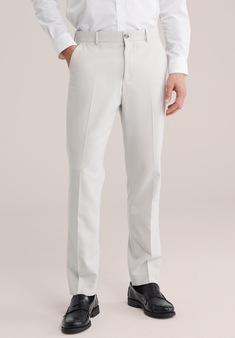 WE Fashion Broek - greige/beige - Zalando.be