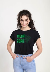 Henry Tiger POWER RANGERS MEGA ZORD - T-Shirt print - black/schwarz ...
