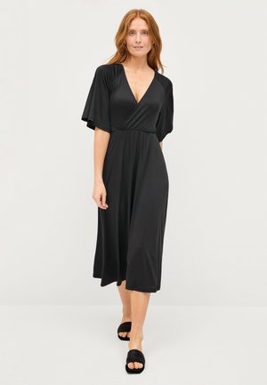 Threadbare THB BLUEJAY V NECK - Robe de jour - black/noir - ZALANDO.FR
