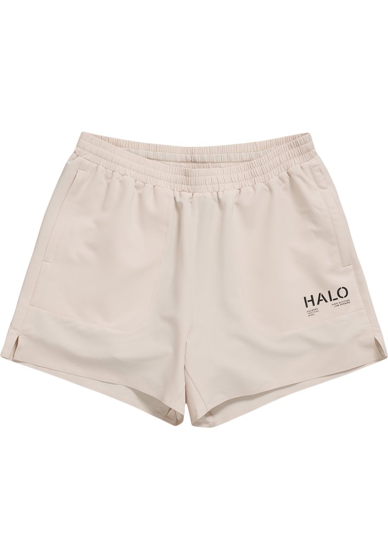 HALO 2-IN-1 TRAINING - Tracksuit bottoms - oyster gray/tan - Zalando.de