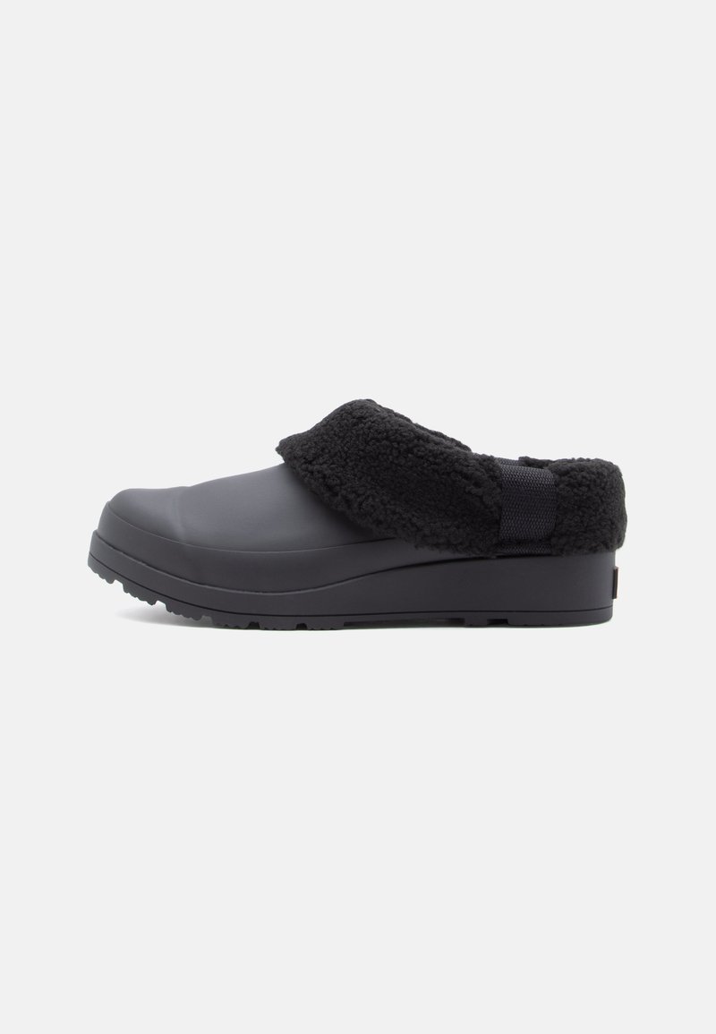 Hunter ORIGINAL WOMENS PLAY INSULATED - Slip-on sandaler - black/sort ...
