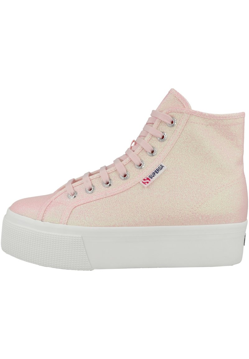 Superga 2708 - Sneaker high - pink ish iridescent/rosa - Zalando.ch