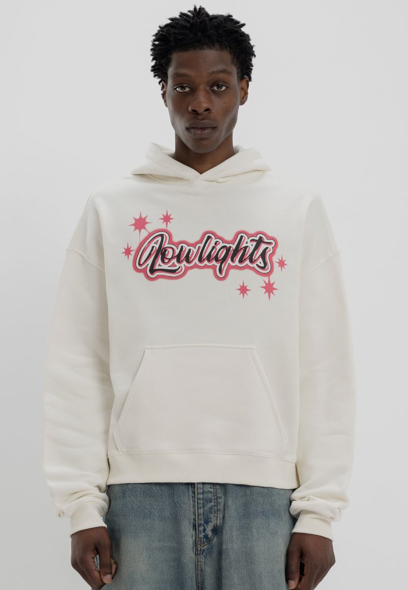 LOW LIGHTS STUDIOS® SPARKLE HOODIE - Sweater - ecru/crème - Zalando.nl
