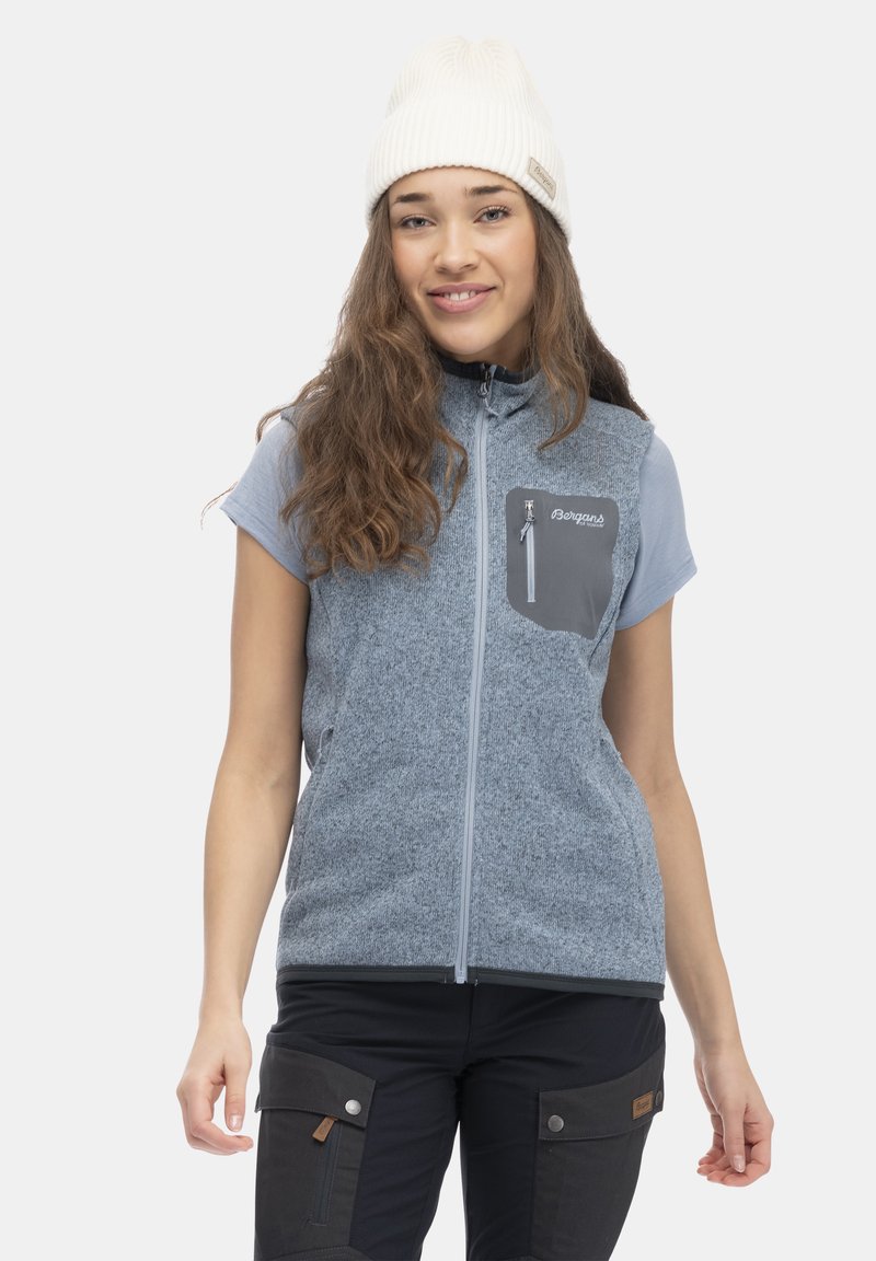 Bergans of Norway KAMPHAUG - Waistcoat - husky blue/blue - Zalando