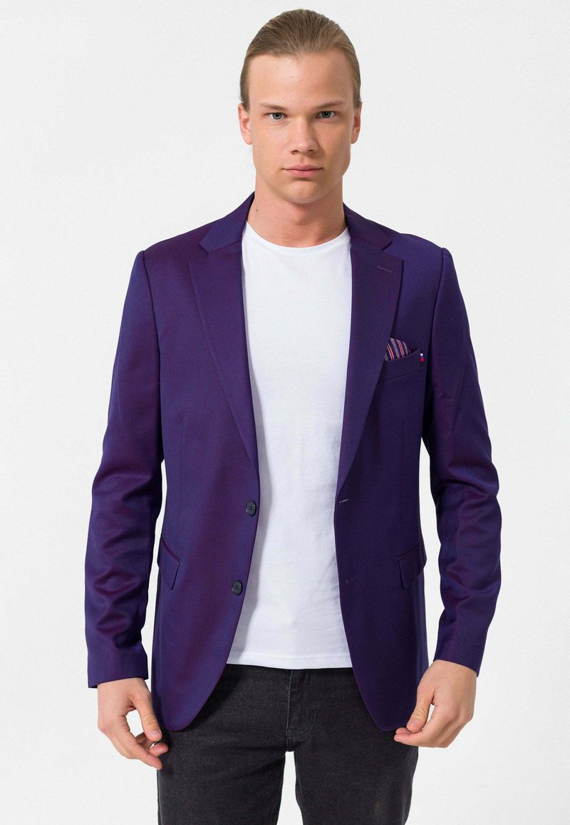 dandalo Blazer jacket - dark purple - Zalando.ie