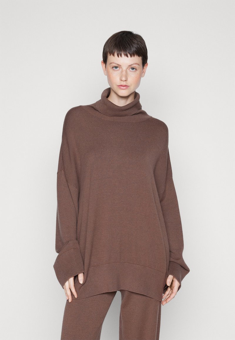 MSCH Copenhagen ODANNA RACHELLE - Jumper - cocoa mel/brown - Zalando.co.uk