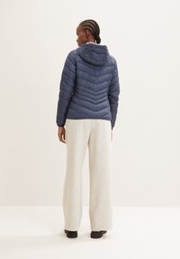 TOM TAILOR DENIM LIGHT WEIGHT PUFFER JACKET - Winterjacke - indigo ink blue/dunkelblau - Zalando.de