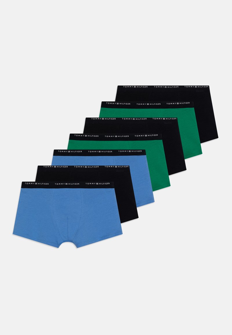 Tommy Hilfiger TRUNK 7 PACK - Pants - desert sky/olympus green/blue ...
