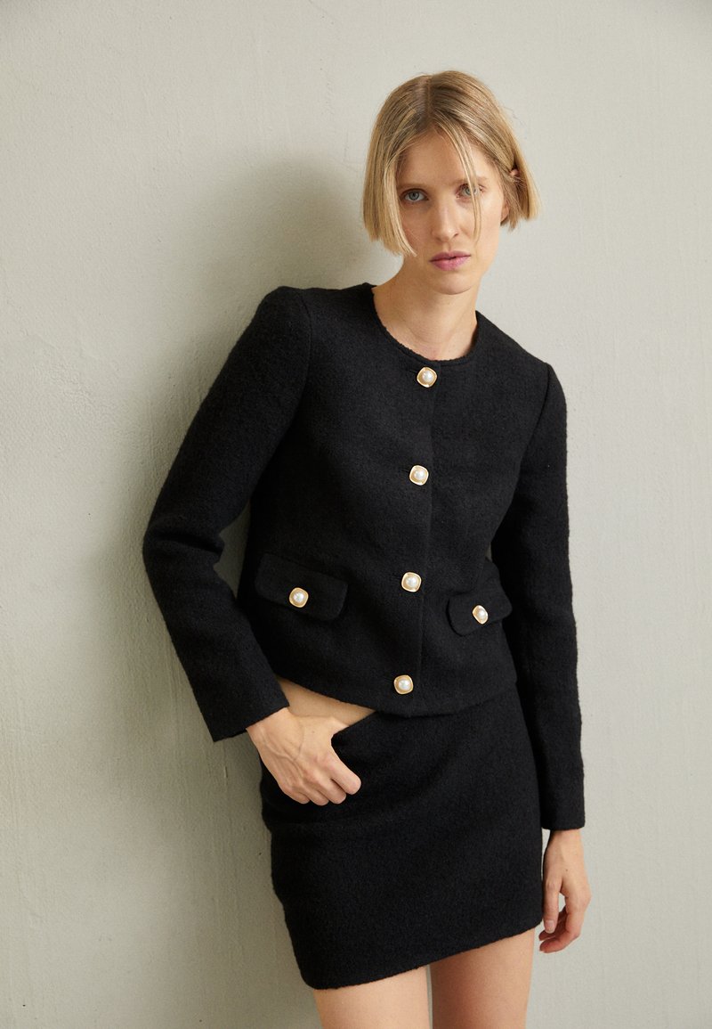 DESIGNERS REMIX ALASKA POCKET JACKET - Blazer - black - Zalando