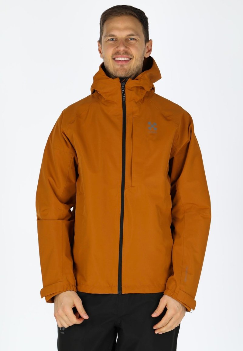 X-Trail RAIN SHELL - Waterproof jacket - almond/brown - Zalando.de