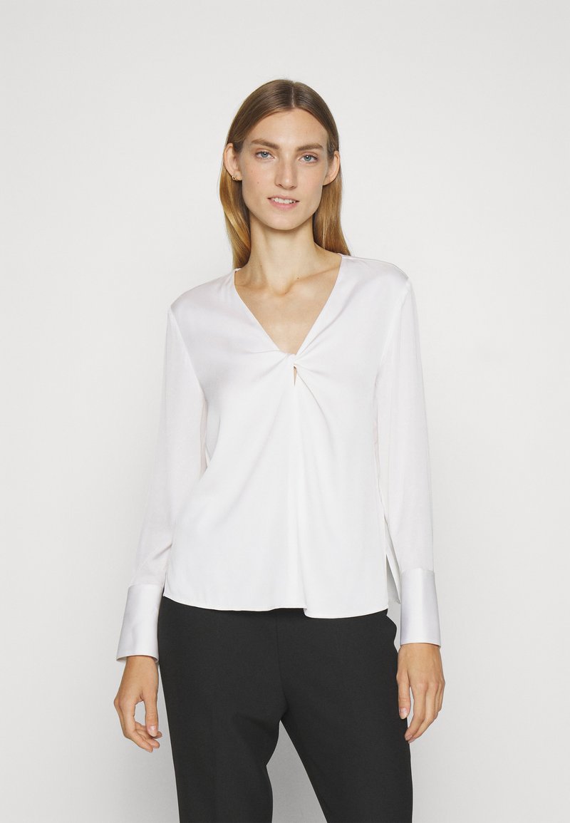 BOSS BIDINTA - Bluse - open white/weiß - Zalando.at