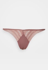 Calvin Klein Underwear THONG - Stringid - capri rose/must - Zalando.ee