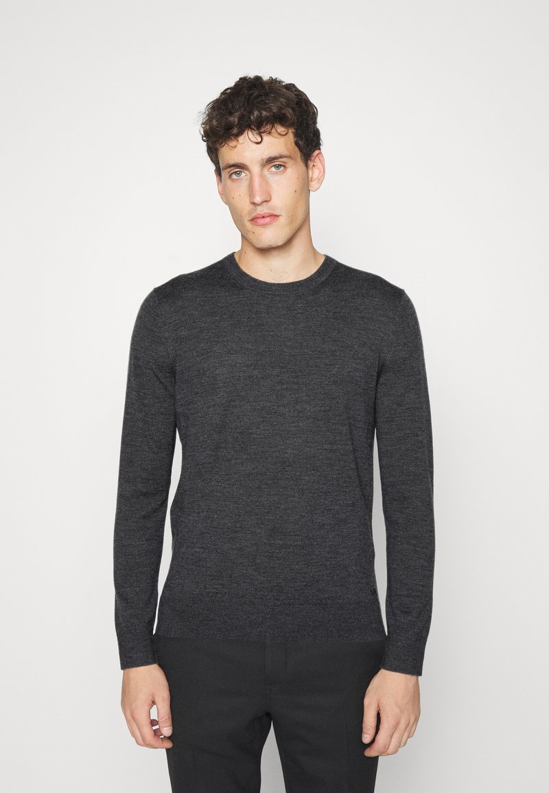 Michael Kors CORE CREW NECK - Jumper - ash/dark grey - Zalando.co.uk