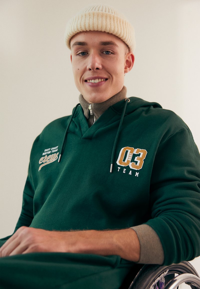 Pier One Sweatshirt - dark green/dunkelgrün - Zalando.de