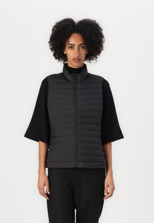 Opus WARENI - Veste sans manches - schwarz/noir - ZALANDO.CH