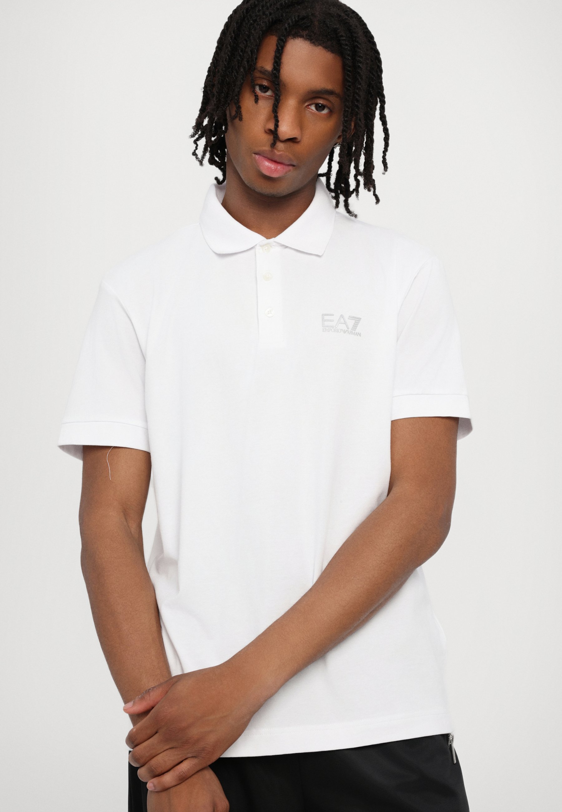 EA7 Emporio Armani SHIRT Polo white blanc ZALANDO.FR