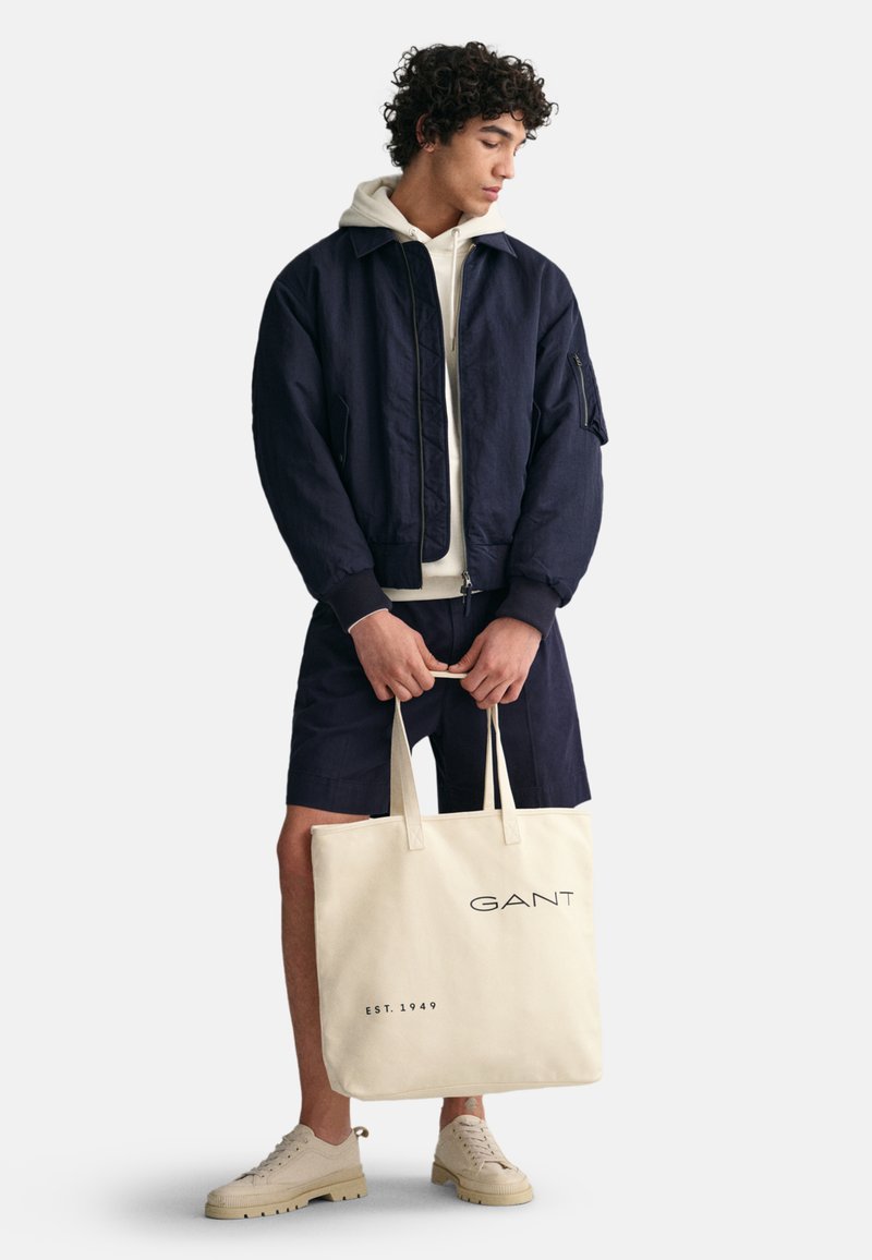 GANT UNISEX - Bolso shopping - cream/tierra - Zalando.es