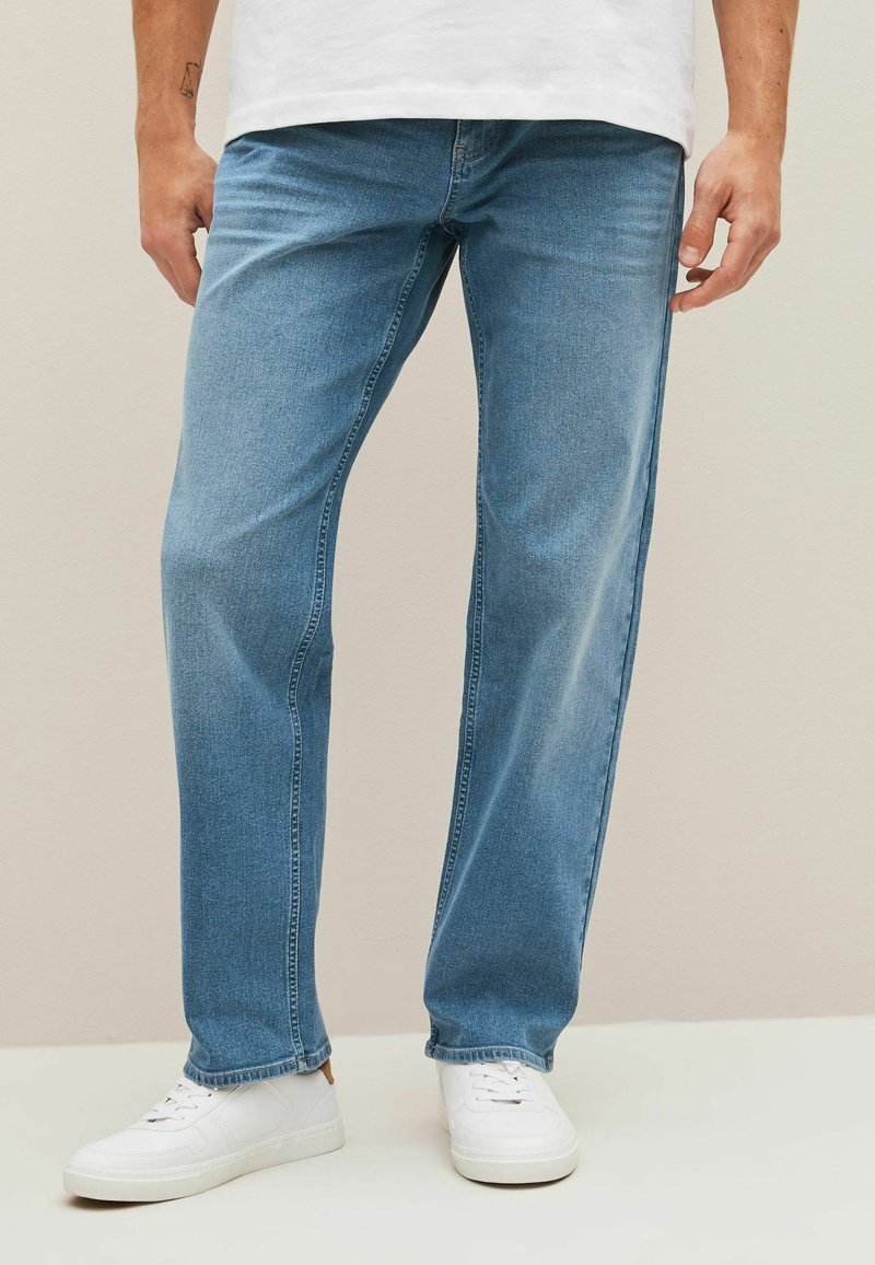 Next REGULAR FIT ESSENTIAL STRETCH - Straight leg jeans - light blue ...