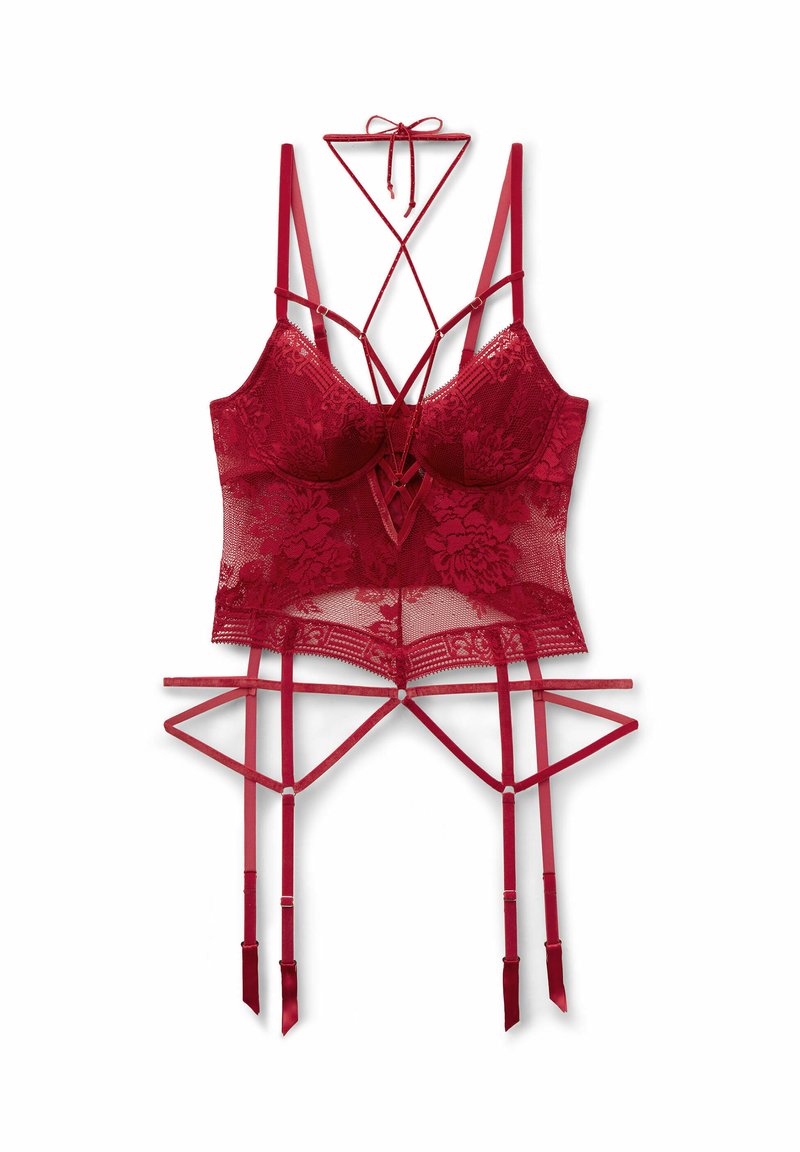 Intimissimi LA FEMME FATALE - Corsager - red/mørkerød - Zalando.dk