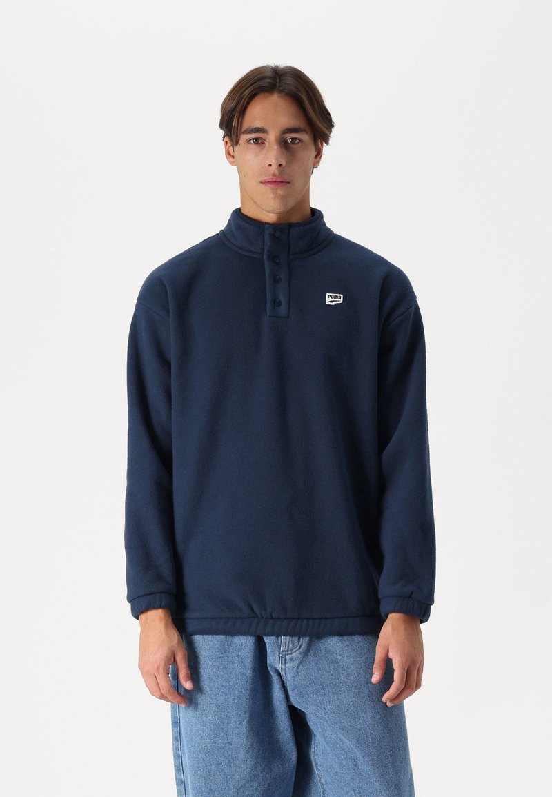 Puma DOWNTOWN POLAR - Fleece jumper - club navy/dark blue - Zalando.ie