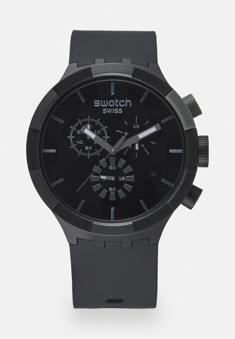 Swatch RACING PIRATE - Kronograf - black/grey/sort - Zalando.dk