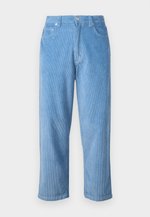 Santa Cruz BIG PANTS UNISEX - Pantalon classique - crystal blue cord ...