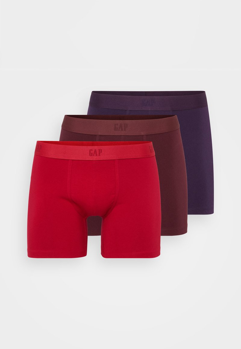 GAP 3 PACK - Calzoncillos bóxer largos - noir/red/rojo - Zalando.es